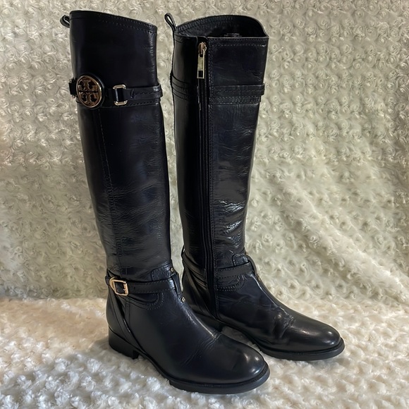 Tory Burch | Shoes | Tory Burch Calista Leather Riding Boots | Poshmark